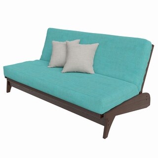 Dillon Full Size Dark Cherry Futon Set - Bed Bath & Beyond - 39112569