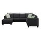 112*87" Sectional Sofa Couches Living Room Sets, 7 Seats Modular ...