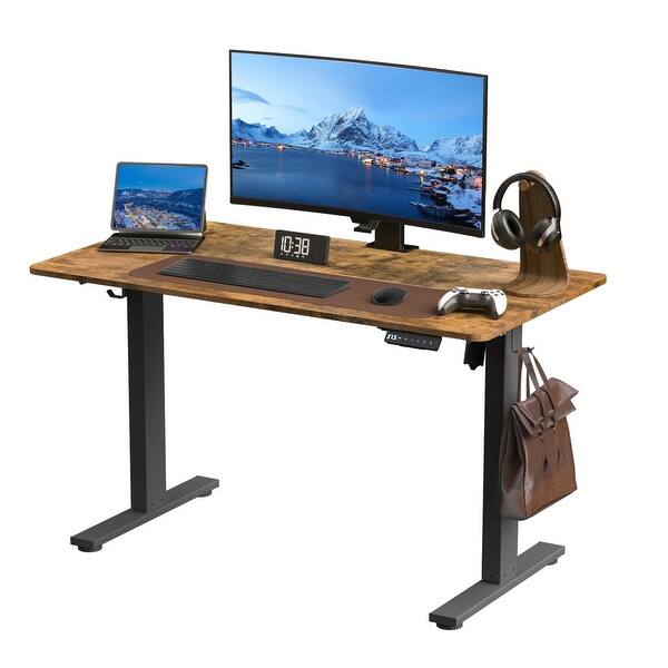 Adjustable Height Standing Desk,40 * 24" Sit Stand Up Computer Desk w ...