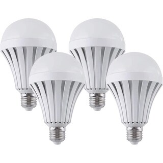 Emergency LED Light Bulb 4 Pack White Magical Emergency LED Light Bulb ...