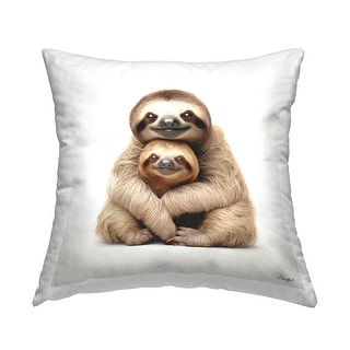 Stupell Minimal Hugging Sloths Design by Roozbeh - Bed Bath & Beyond ...