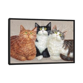 iCanvas "Bruno Sammy And Milo" by Kim Haskins Framed Canvas Print - Bed ...