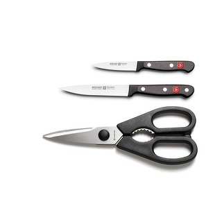 3-Piece Utility Knife Set, High Carbon Stainless Steel - Bed Bath ...