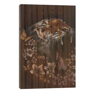 The Riot Of Flowers Is Incessant - Cherry Blossoms Print On Wood by ...