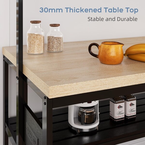 Table top bakers rack store