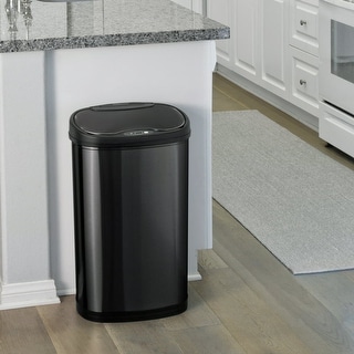 13.2 Gallon Trash Can, Motion Sensor Kitchen Trash Can - Bed Bath ...