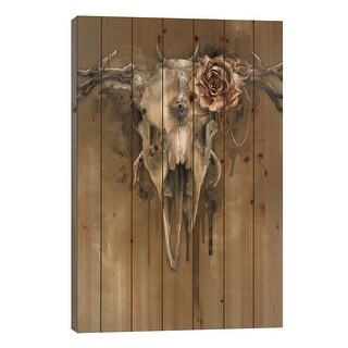 All Shall Fade Print On Wood by Sarah Richter - Multi-Color - Bed Bath ...