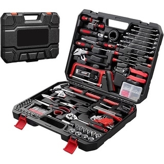 198 Piece Hand Tool Set, Machine Tool Set - Bed Bath & Beyond - 37824352