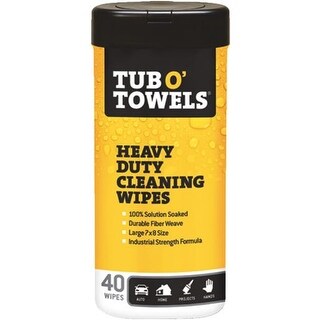 Federal Process Corporation 40Ct Tubotowels TW40 Unit: EACH - Bed Bath ...