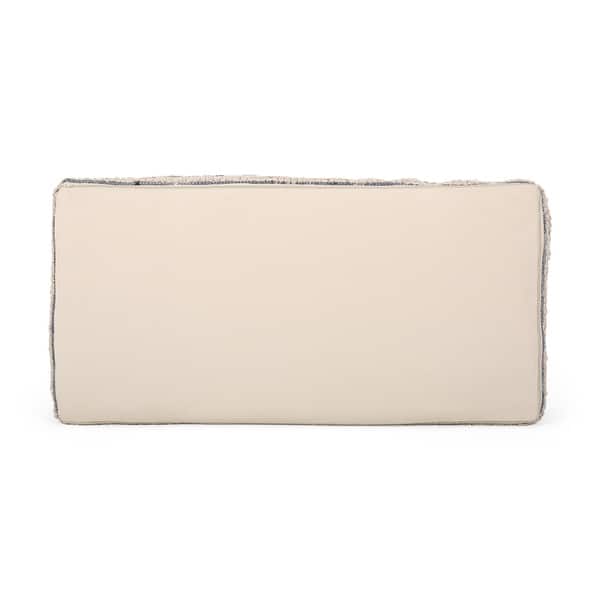 Garey Boho Rectangular Bean Bag Ottoman by Christopher Knight Home ...