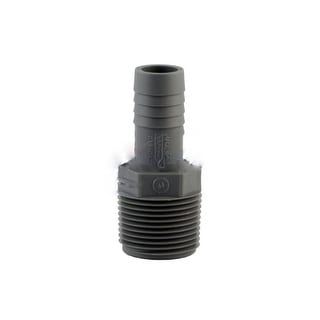 1.5 in. x 1 in.Black PVC Poly Male Reducing Adapter - Bed Bath & Beyond ...