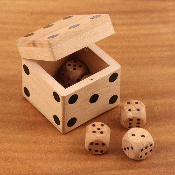 Novica Handmade Game Of Luck Wood Dice Set - Bed Bath & Beyond - 36580376