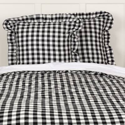 Annie Buffalo Check Euro Sham - Overstock - 19433322