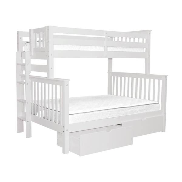 Taylor & Olive Trillium Twin over Full Bunk Bed, 2 Drawers - On Sale ...