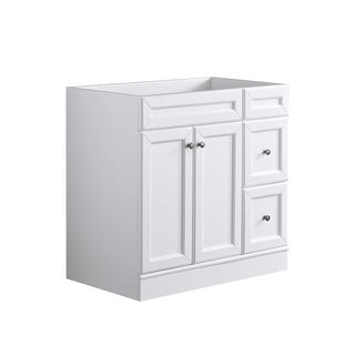36" Single Bathroom Vanity Base with Drawers - Bed Bath & Beyond - 36406682