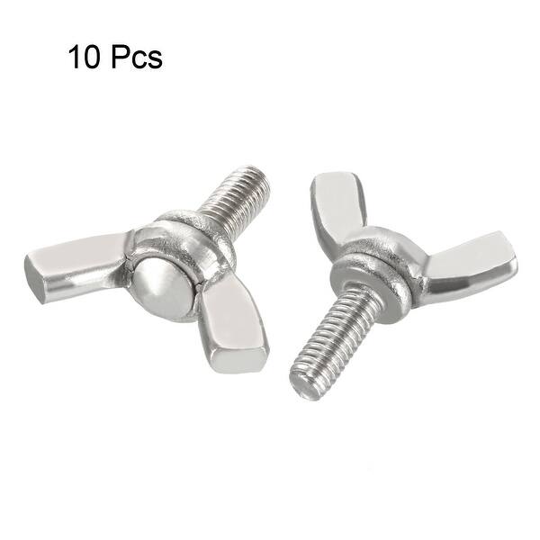 Wingbolt Butterfly Wing Thumb Hand Screws Bolts M4x10mm 0.7mm Pitch ...