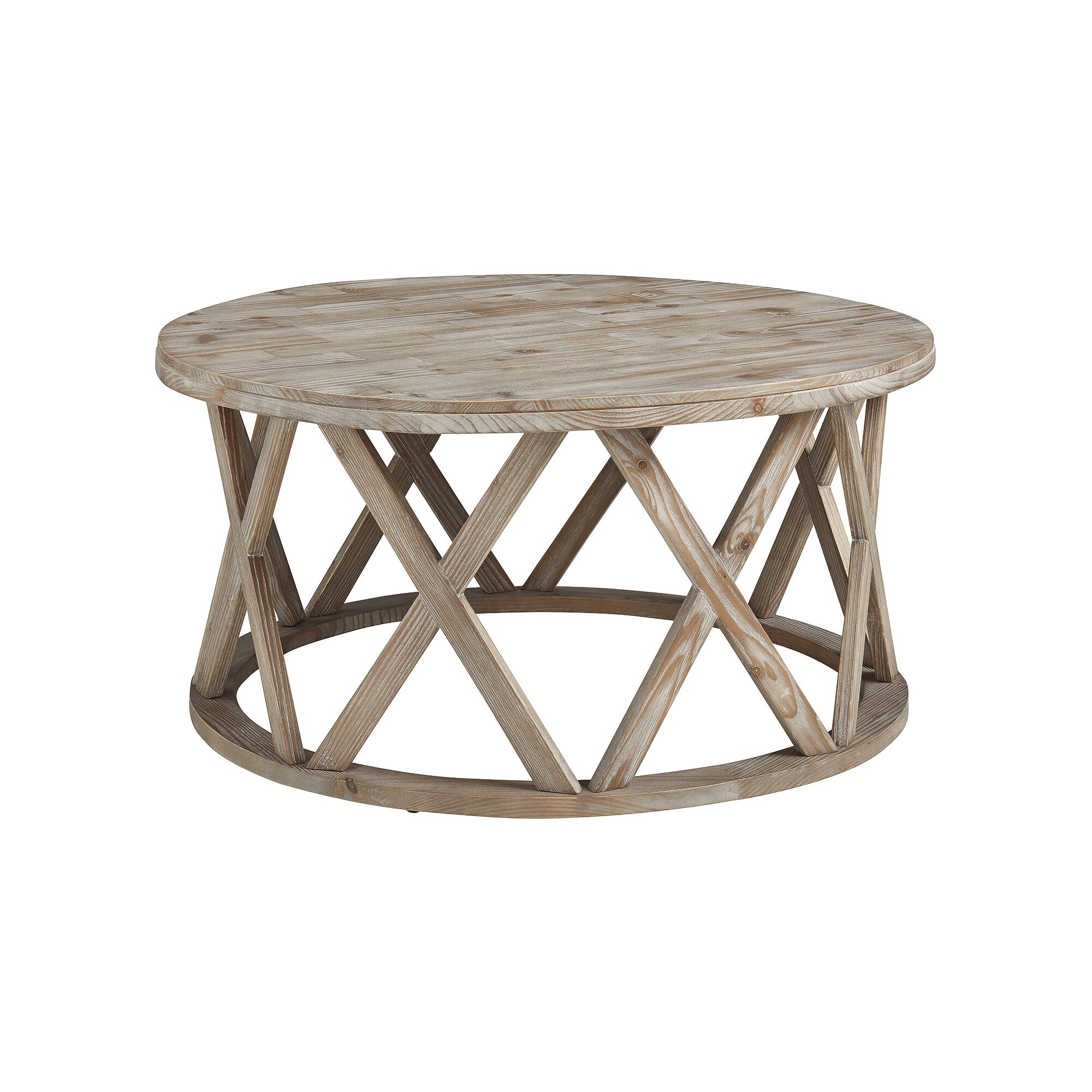 Glasslore round coffee table store