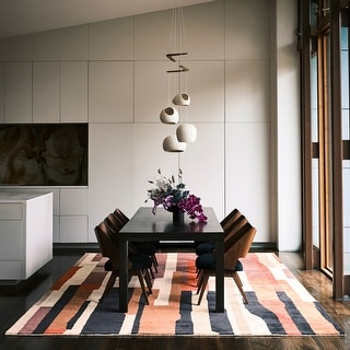 Dumbo Abstract Wool Area Rug - Bed Bath & Beyond - 40241884