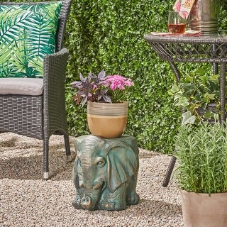 Garden Stool, Shape of Elephant OWL, Outdoor, Backyard - Bed Bath ...