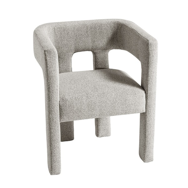 Small Upholstered Accent Chair Dining Chair for Living Room, Fabric ...