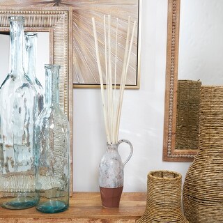 White Jute Rope Tall Sticks Home Decor Natural Foliage - Bed Bath ...
