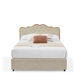 Camel Queen Size Bed - Bed Bath & Beyond - 38998248