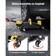 UIMOSO Low Profile Floor Jack, 2 Ton (4400 lbs) Capacity, Steel Racing ...
