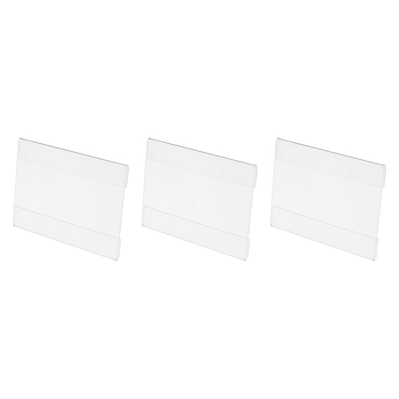 Wall Mount Price Tags Sign Holder Horizontal Tagging Pack of 3 ...