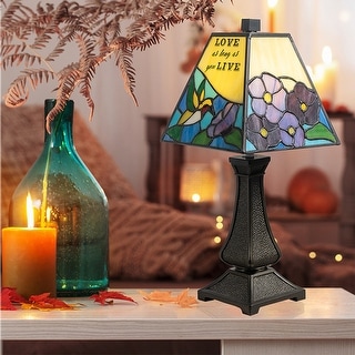 Inspirational Garden Tiffany Accent Lamp - Antique Bronze - Bed Bath ...