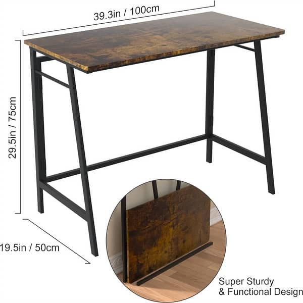 Desk-40 Inch Writing Computer Desk - Bed Bath & Beyond - 39907680