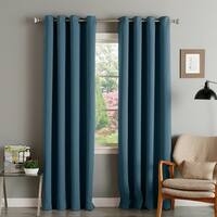 Home & Linens Cairo 100% Complete Blackout Thermal Insulated Window Curtain Grommet Panels - Set ...