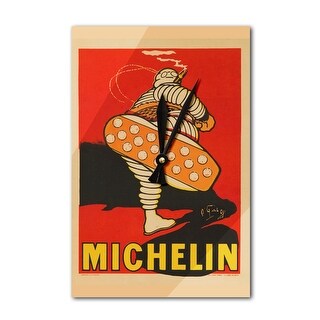 Michelin (kicking) (artist: O'Galop) France c. 1913 - Vintage Poster ...