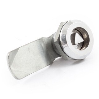 1/2" PT Thread Drawer Glovebox Metal Security Panel Lock - Silver Tone ...