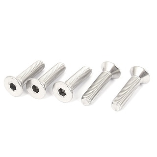 M8 Stainless Steel Hex Socket Countersunk Flat Head Screws Bolt 35mm ...