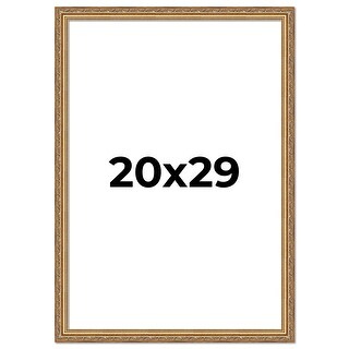 20x29 Frame Red Solid Wood Picture Frame Width 1.75 Inches | Interior ...