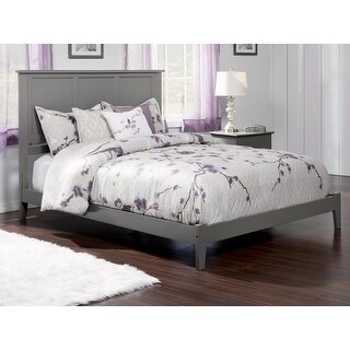 Madison Queen Platform Bed in Grey - Bed Bath & Beyond - 37091690