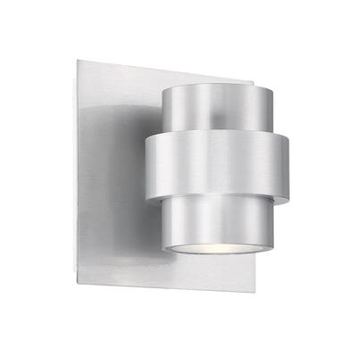 Barrel LED Indoor and Outdoor Wall Light - Overstock - 31437841