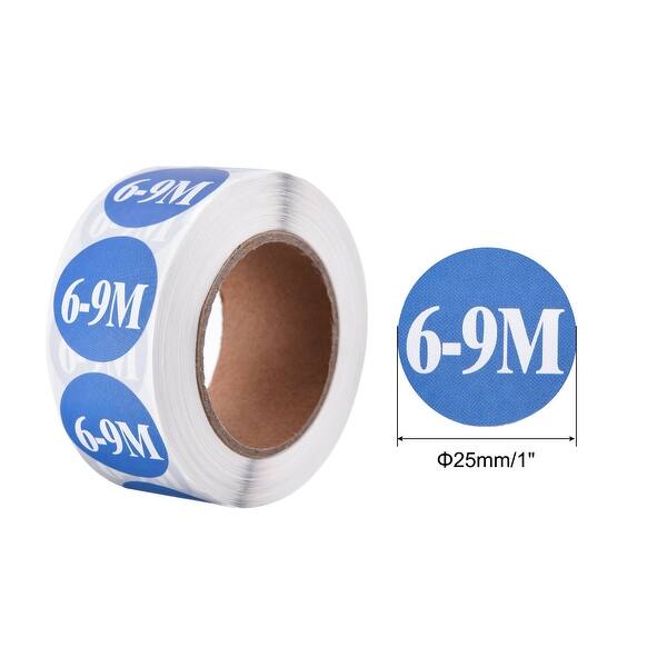 Clothing 6-9M Size Sticker Label 25mm Adhesive Labels for Clothes - Bed ...