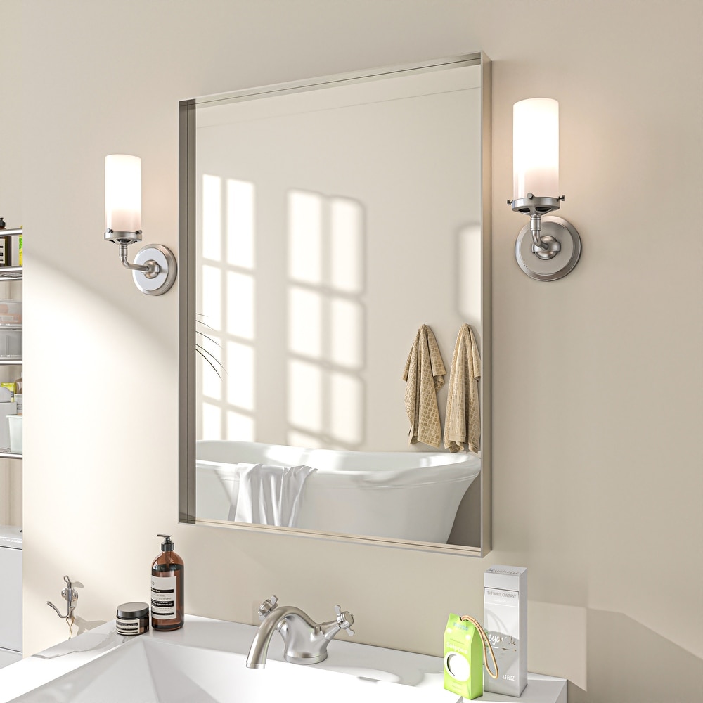 Silver Bathroom Vanity Mirrors - Bed Bath & Beyond