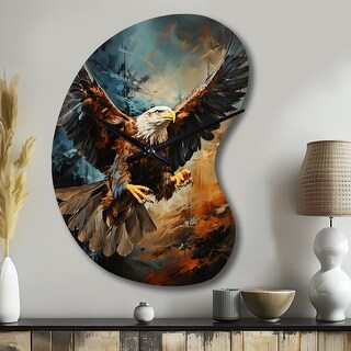 Brown Teal Native American Eagle Spirit - Native American Art Wall ...