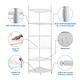 6 Tier Shelf Corner Wire Shelf Rack Adjustable Metal Heavy Duty Free ...