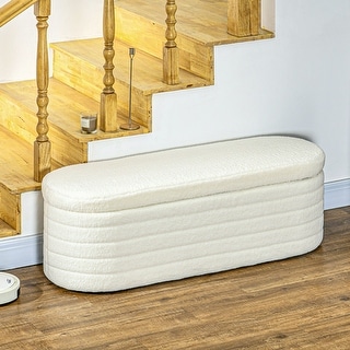 Teddy Storage Ottoman Bench,Cushioned Bench - Bed Bath & Beyond - 42469072