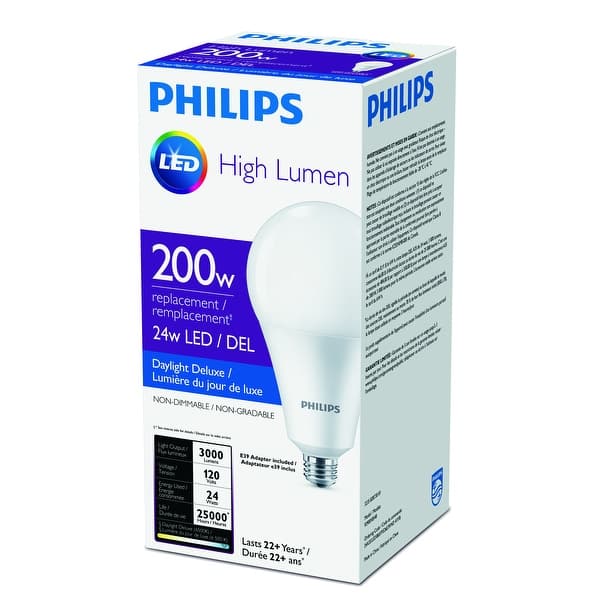 philips light bulb packaging