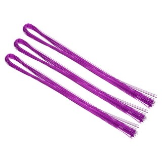 3 Pack/120 Pcs 32 In 22 Gauge Floral Stem Wire Bouquet Stem Wrapped ...