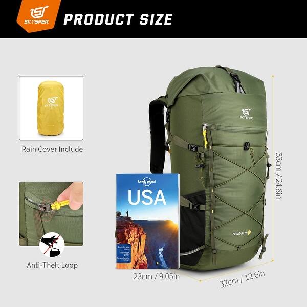 Hiking Backpack, 50L/60L Backpacking Backpack for Camping Travel ...