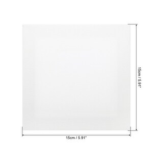 Painting Canvas Panels, 3 Pack 6x6 Inch Rectangle Blank Art Board ...