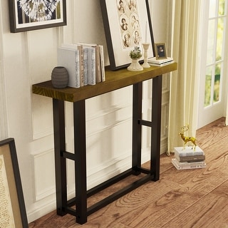 Farmhouse Pine Wood Hall Console Sofa Table - Bed Bath & Beyond - 38442258