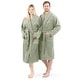 Authentic Hotel Spa Unisex Turkish Cotton Terry Cloth Bath Robe with ...