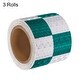 Reflective Tape, 3 Roll 10 Ft x 2-inch Safety Tape Reflector, Square ...