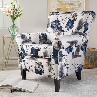 Mirod Comfy Accent Chair with Flared arms , Bedroom Single Seat Arm ...